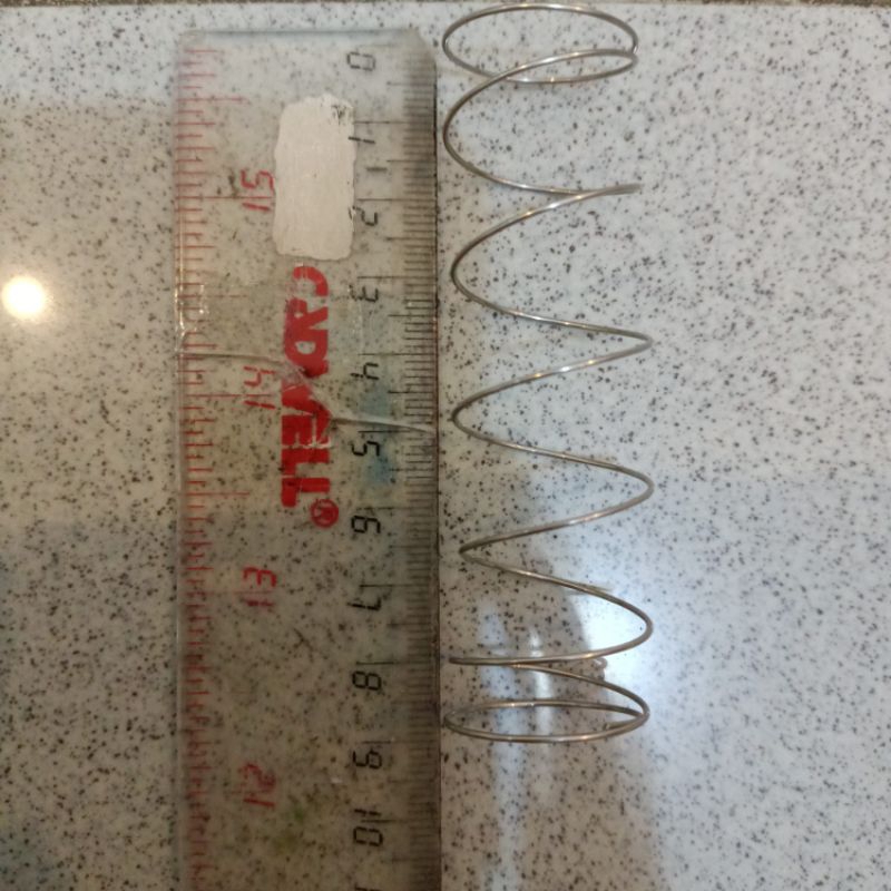 Jual Pir per spring tekan kawat pir mesin cuci tinggi 9cm diameter 2 cm ...
