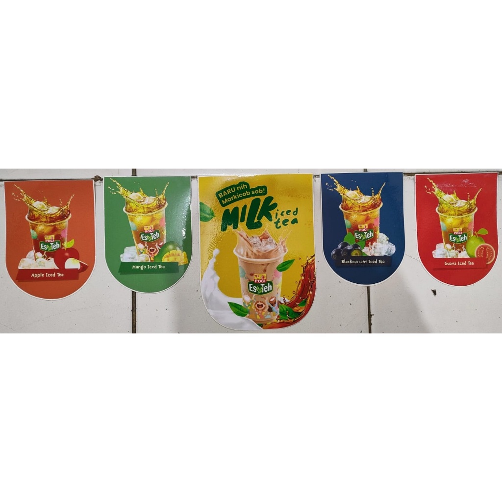 Jual flag chain teh poci, bendera teh poci, flagchain, ASLI 100% ...