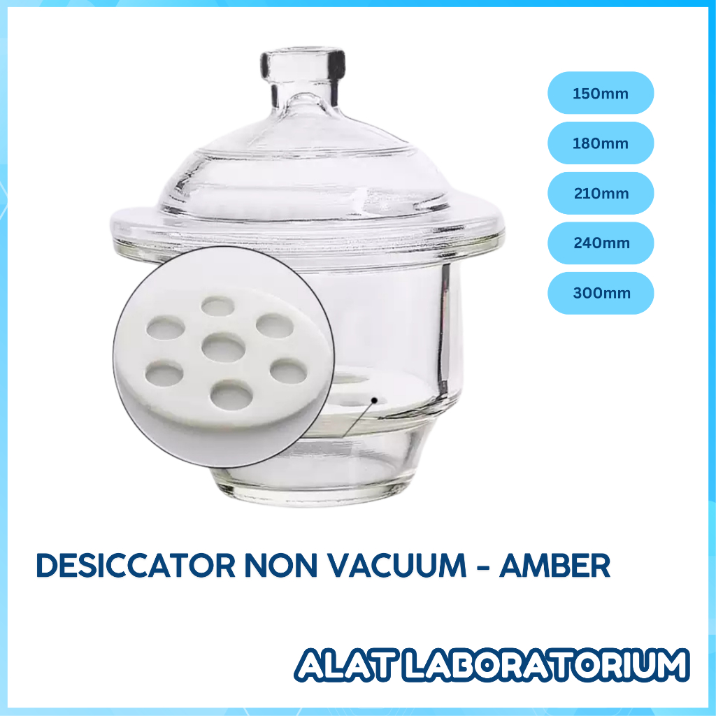 Jual DESICCATOR NON VACUUM ( SHUNIU ) - TRANSPARANT CLEAR 150mm - 300mm ...