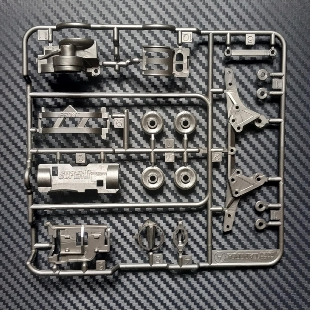 Jual Tamiya Gearbox Chassis Super 2 Grey - Gear Box Sasis S2 - Original ...