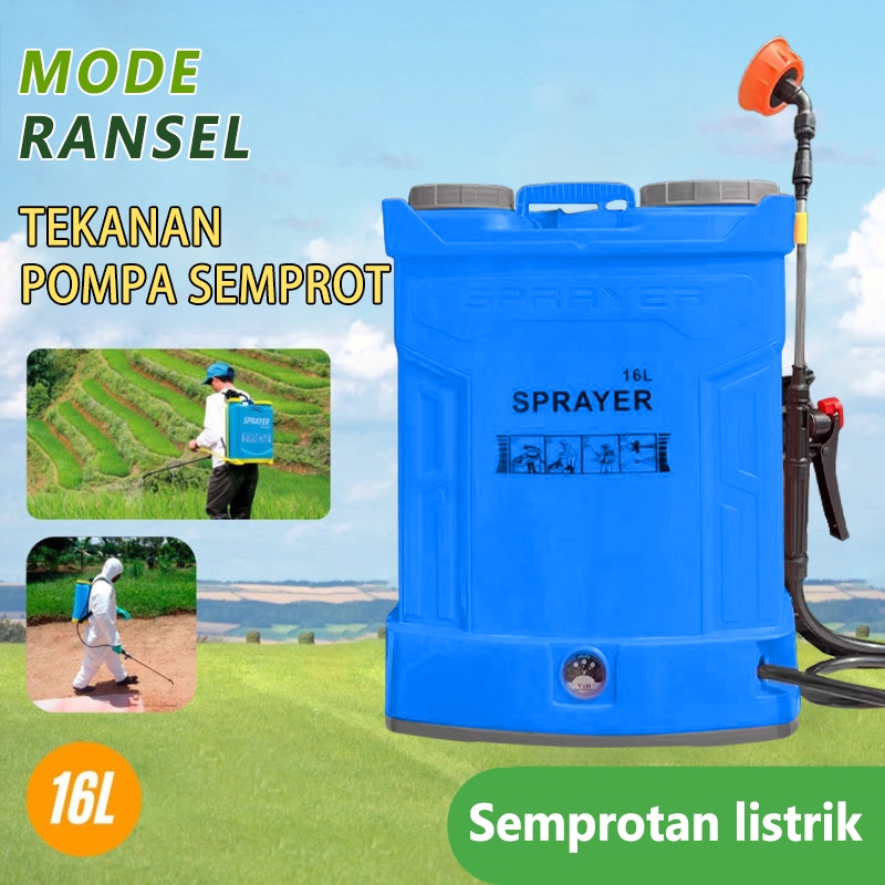 Jual Lekepu Sprayer Elektrik 16Liter Alat Semprot Tanaman Pertanian ...