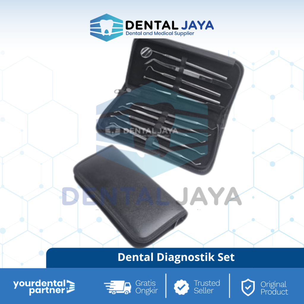 Jual Dental Diagnostik Set Instrumen Diagnostic Alat Instrumen Standar ...