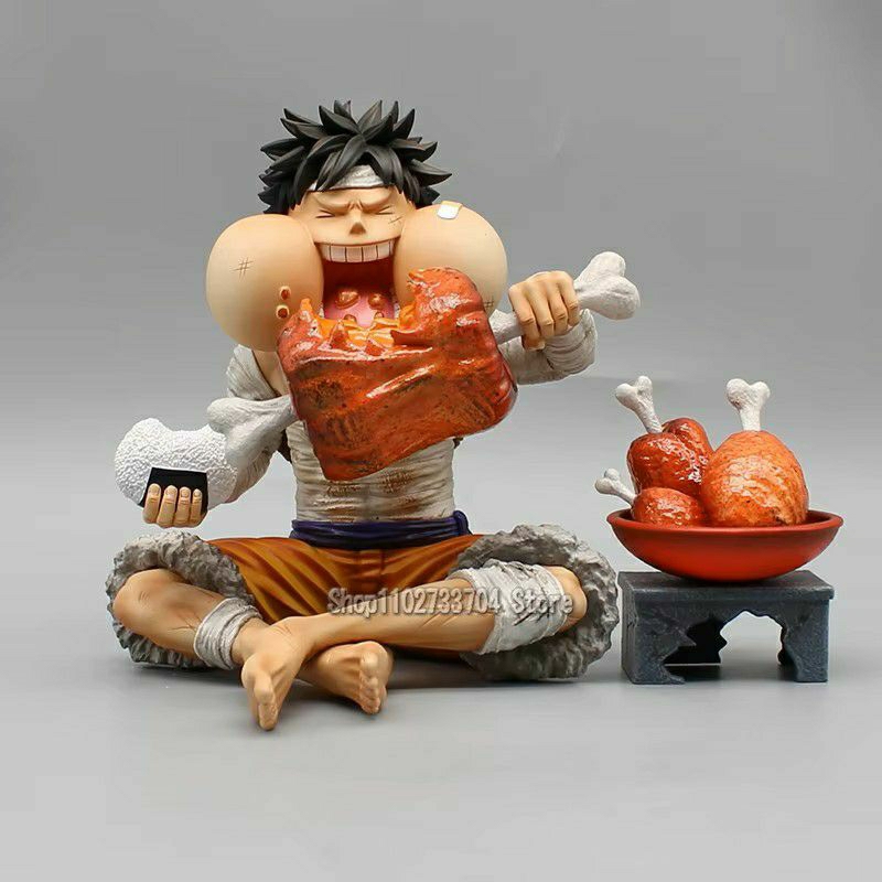 Jual Action Figure Luffy One Piece makan daging | Shopee Indonesia