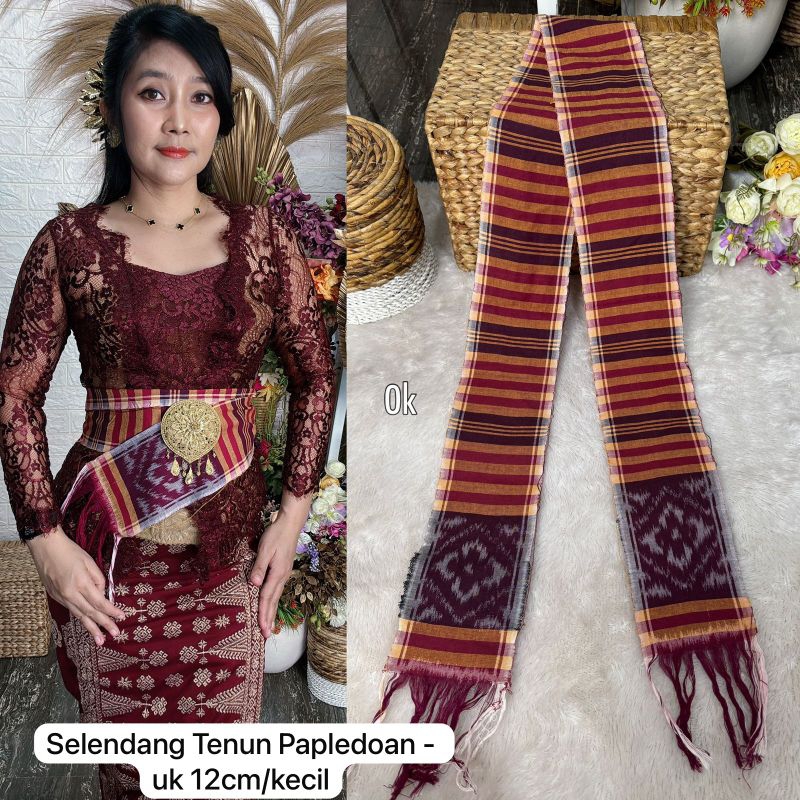 Jual Selendang Obi Tenun Plendoan Terbaru | Shopee Indonesia