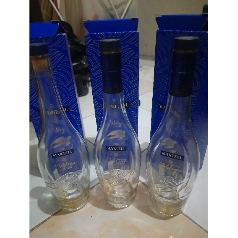 Jual Botol bekas miras martell noblige (lengkap ada kotak) | Shopee Indonesia