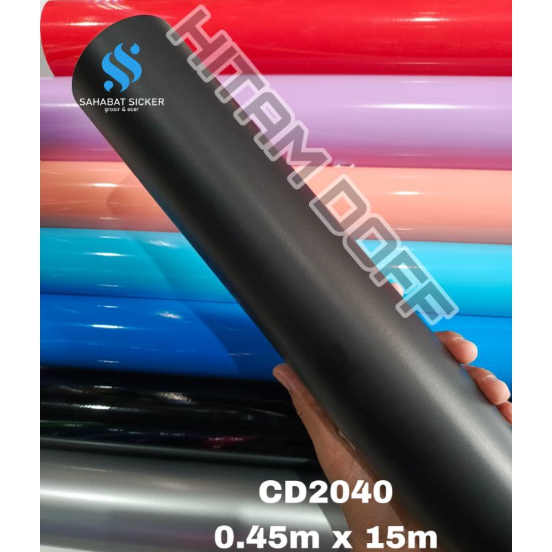 Jual STICKER SKOTLET CAR DIARY HITAM DOFF PER ROLL | Shopee Indonesia