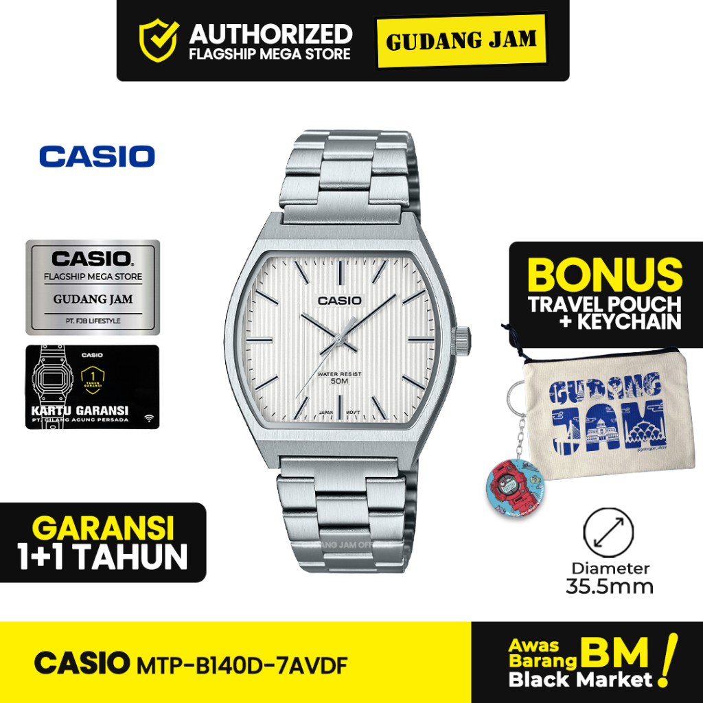 Jual Jam Tangan Casio MTP-B140D-7AVDF MTP-B140D MTP-B140 MTPB140D MTP B140D | Shopee Indonesia