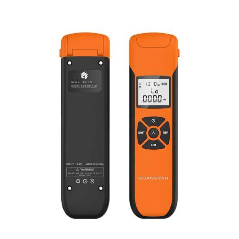 Jual OPTICAL POWER METER OPM G10 MINI RECHARGEABLE (SKU: FO.OPM-G10 ...