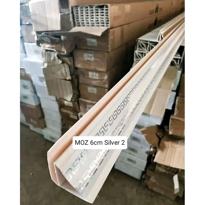 Jual list dinding plafon pvc motif 6cm | Shopee Indonesia