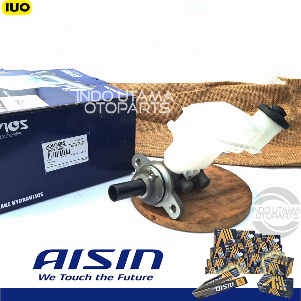 Jual Brake Master Rem Yaris Vios Matic 2005-2013 ADVICS AISIN BMTP 691 ...