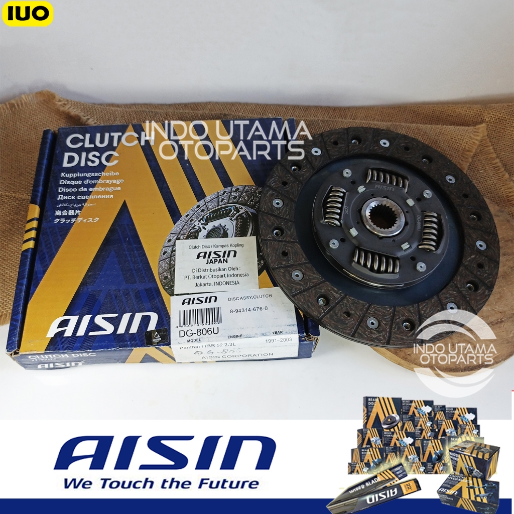 Jual Kampas Kopling Isuzu Panther 2.3cc 2300cc Clutch Disc AISIN DG 806U | Shopee Indonesia