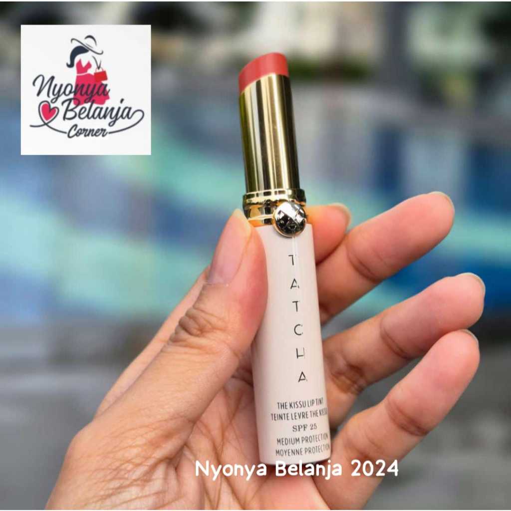 Jual Tatcha The Kissu Lip Tint SPF 25 Plum Blossom | Shopee Indonesia