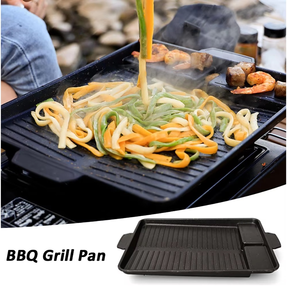 Jual Korean Grill Pan Yakiniku Panggangan BBQ Serbaguna Alat Pemanggang ...