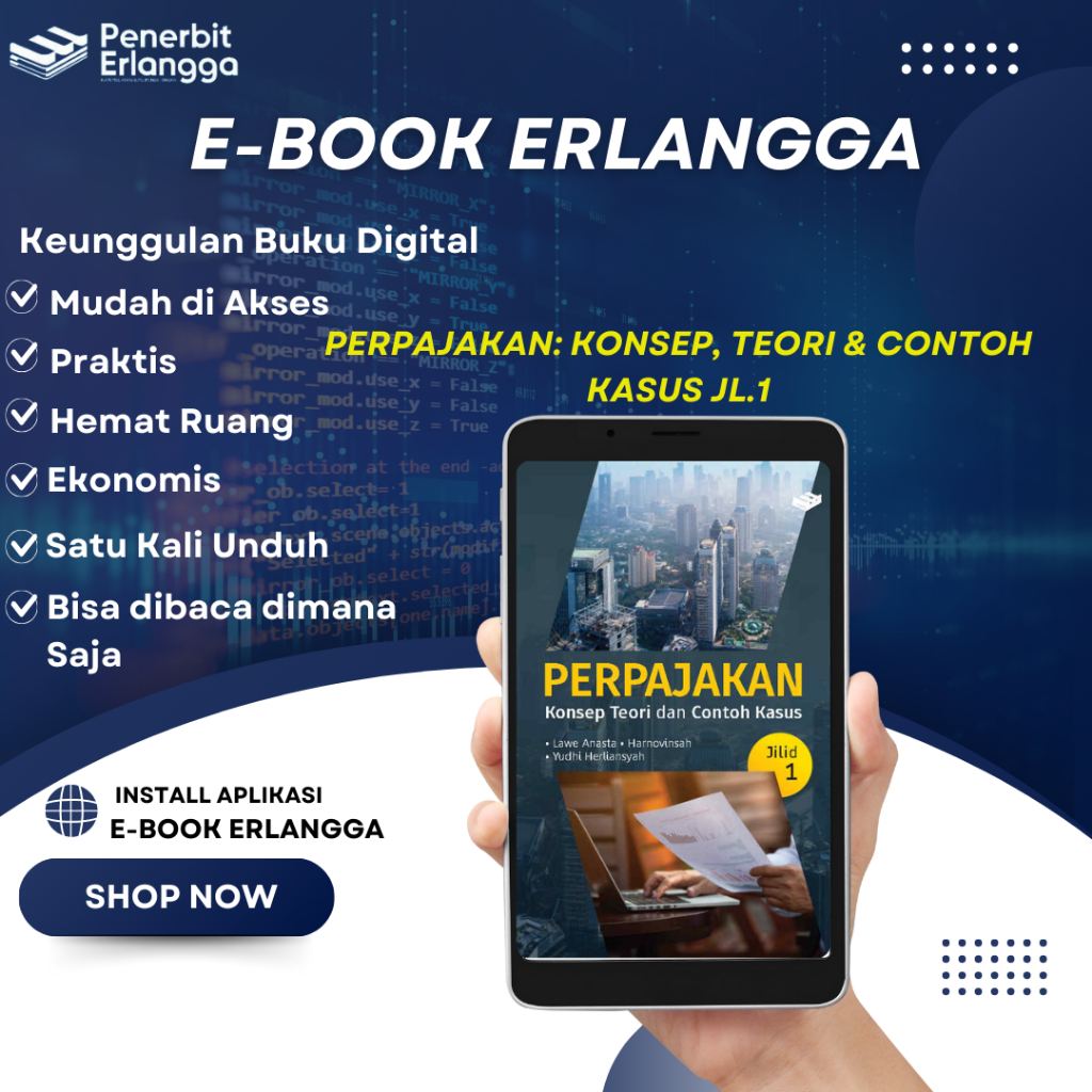 Jual [Erlangga Official] Buku Digital:Perpajakan: Konsep,Teori & Contoh ...