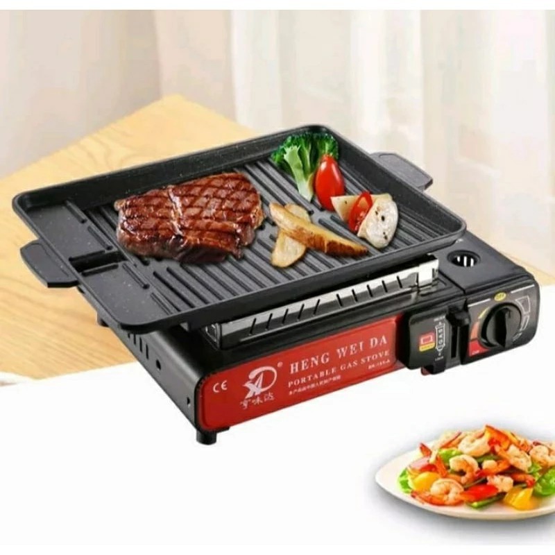 Jual Panggangan Kotak Persegi / Korean BBQ Grill Pan Yakiniku ...