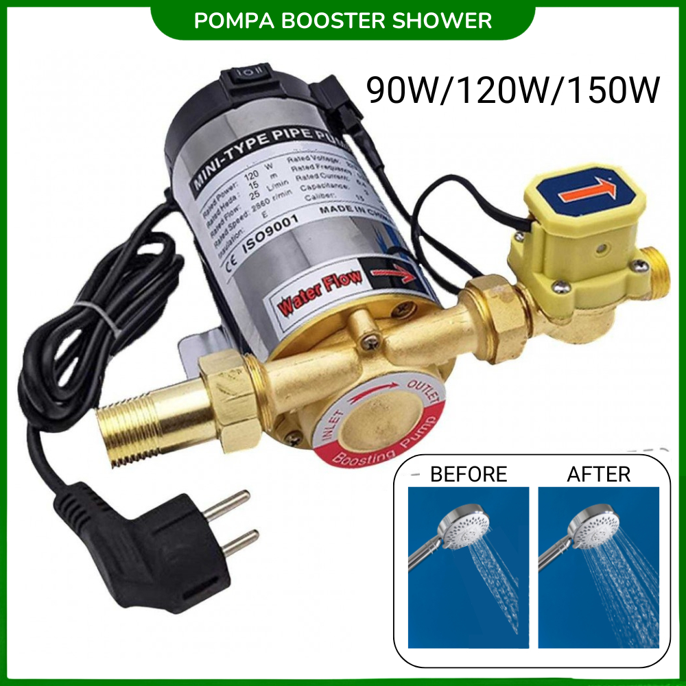 Jual Booster Pompa Pendorong Tekanan Air Wasser Booster Pump Shower ...