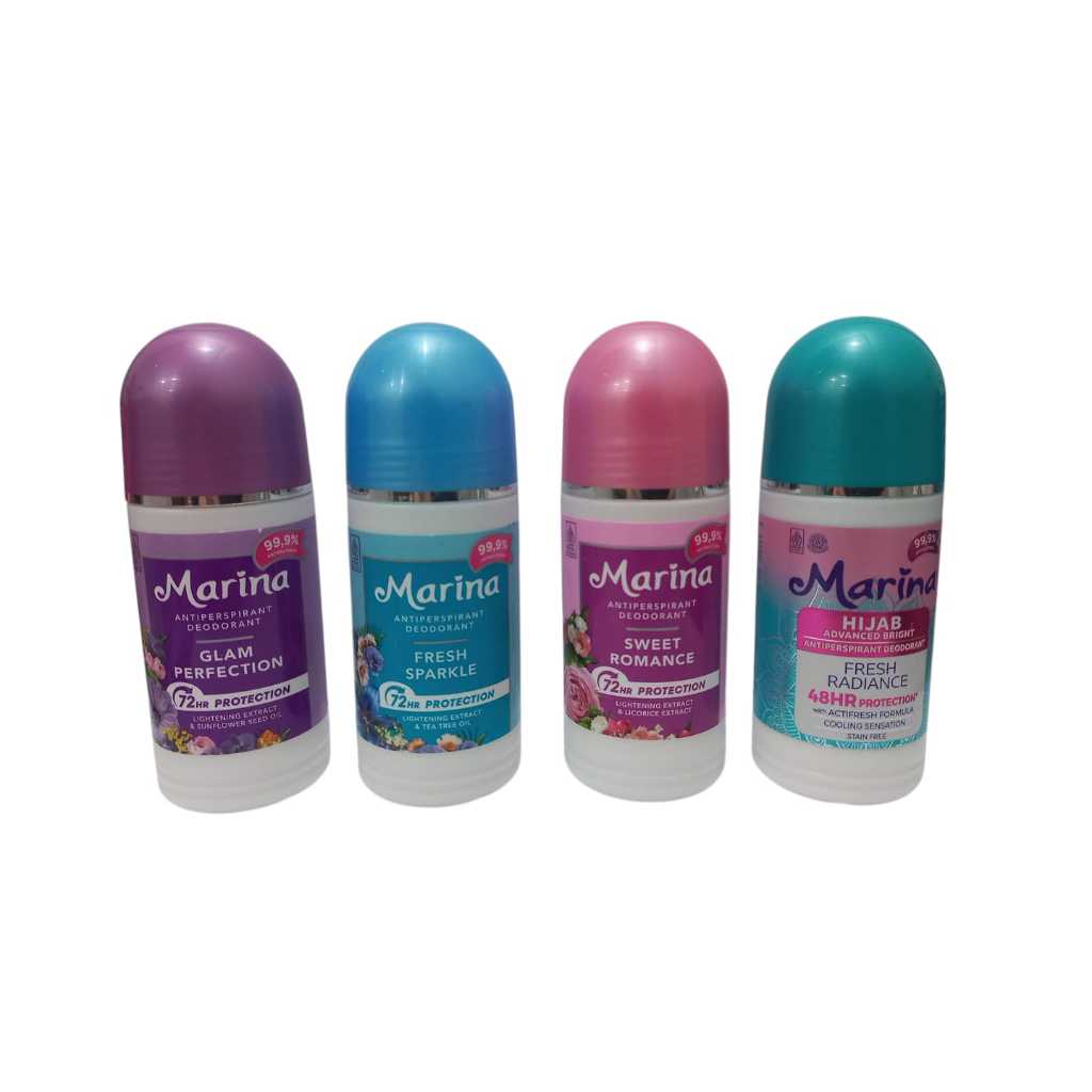 Jual Marina Antiperspirant Deodorant Roll On 45ml | Shopee Indonesia