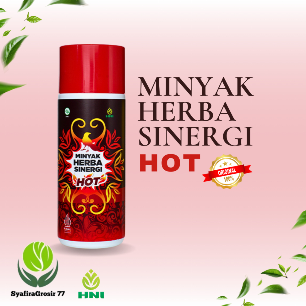 Jual HOT-Minyak Herba Sinergi HNI Varian (HOT) 100 ml Minyak Urut ...
