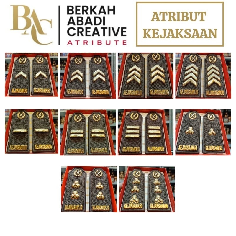 Jual BAC ATRIBUT KEJAKSAAN - PANGKAT PDU PDUK PDUB TU GOLONGAN 2A 2B 2C ...