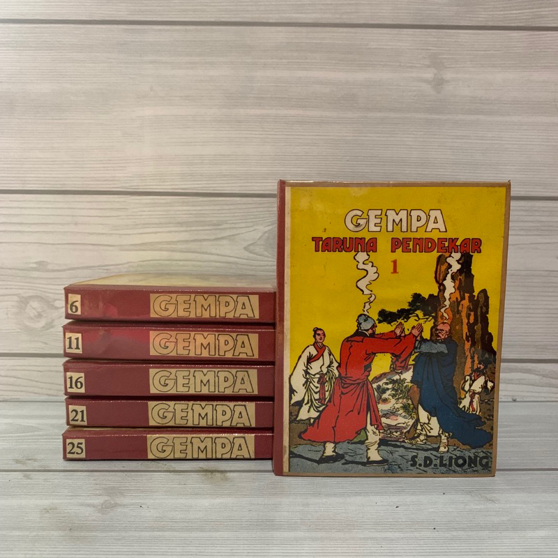 Jual CERSIL Gempa taruna pendekar budle 1-28 tamat by S d liong ...