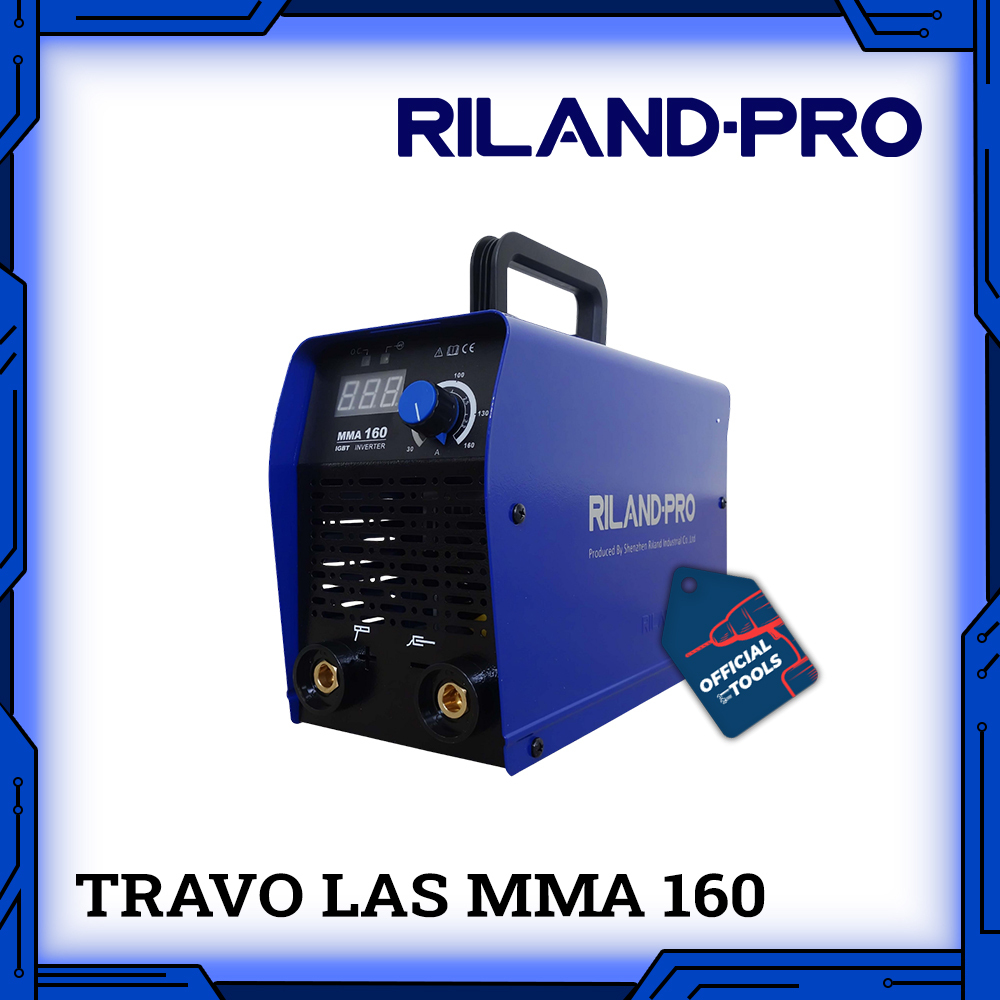 Jual Mesin Travo Las 160-A Inverter Listrik 160 A RILAND PRO Welding ...