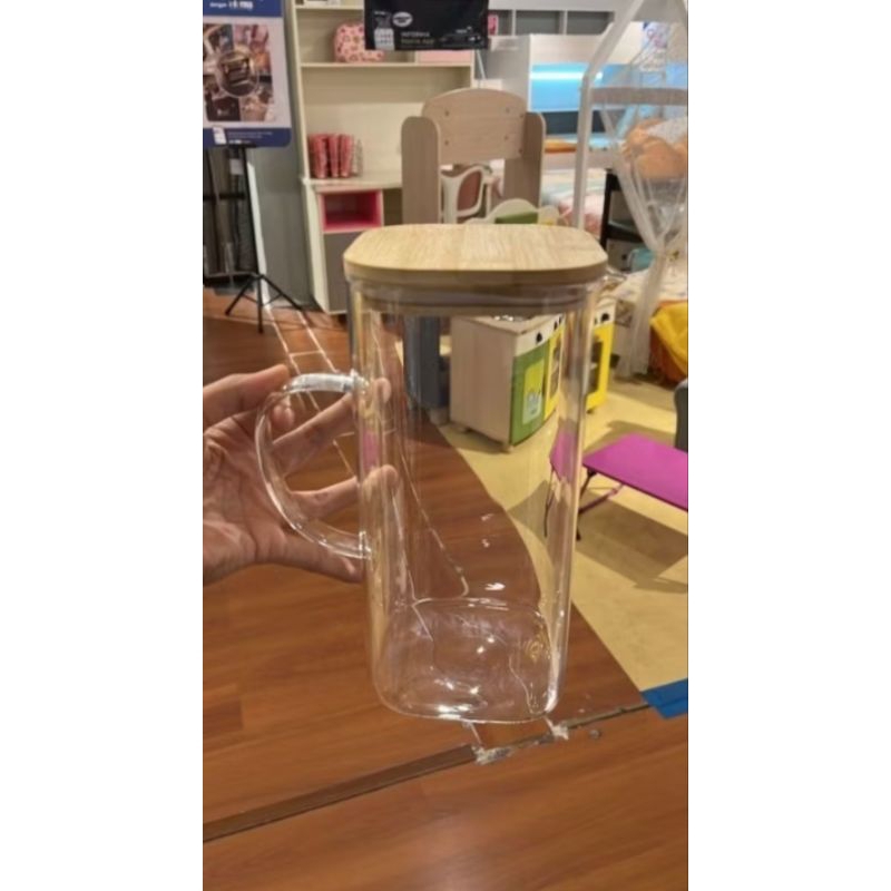 Jual Botol Minum Kaca Transparan / pircher horton informa / pitcher ...