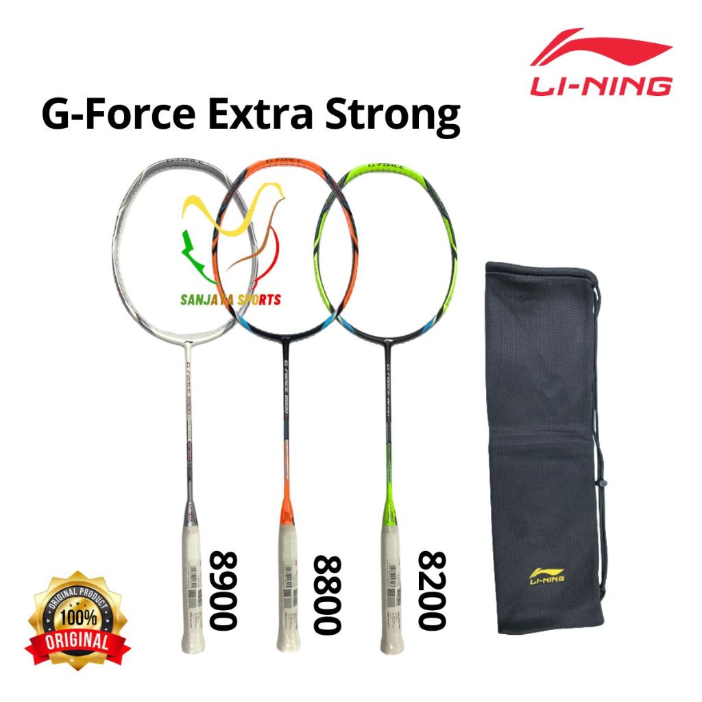 Jual RAKET LINING BADMNTON BULUTANGKIS LINING G FORCE EXTRA STRONG 8200 ...