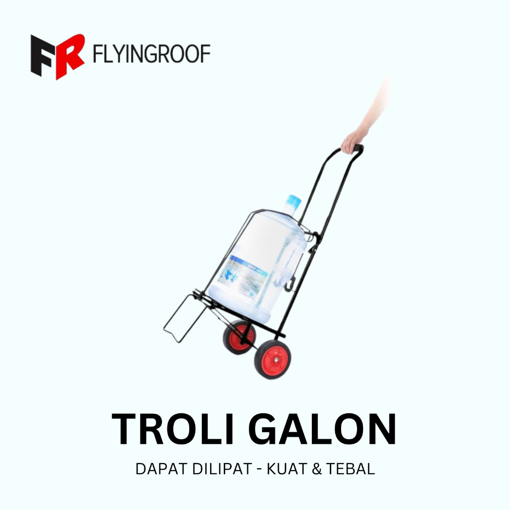 Jual Troli Besi Mini Troli Lipat Galon Troli Angkat Barang Serbaguna ...