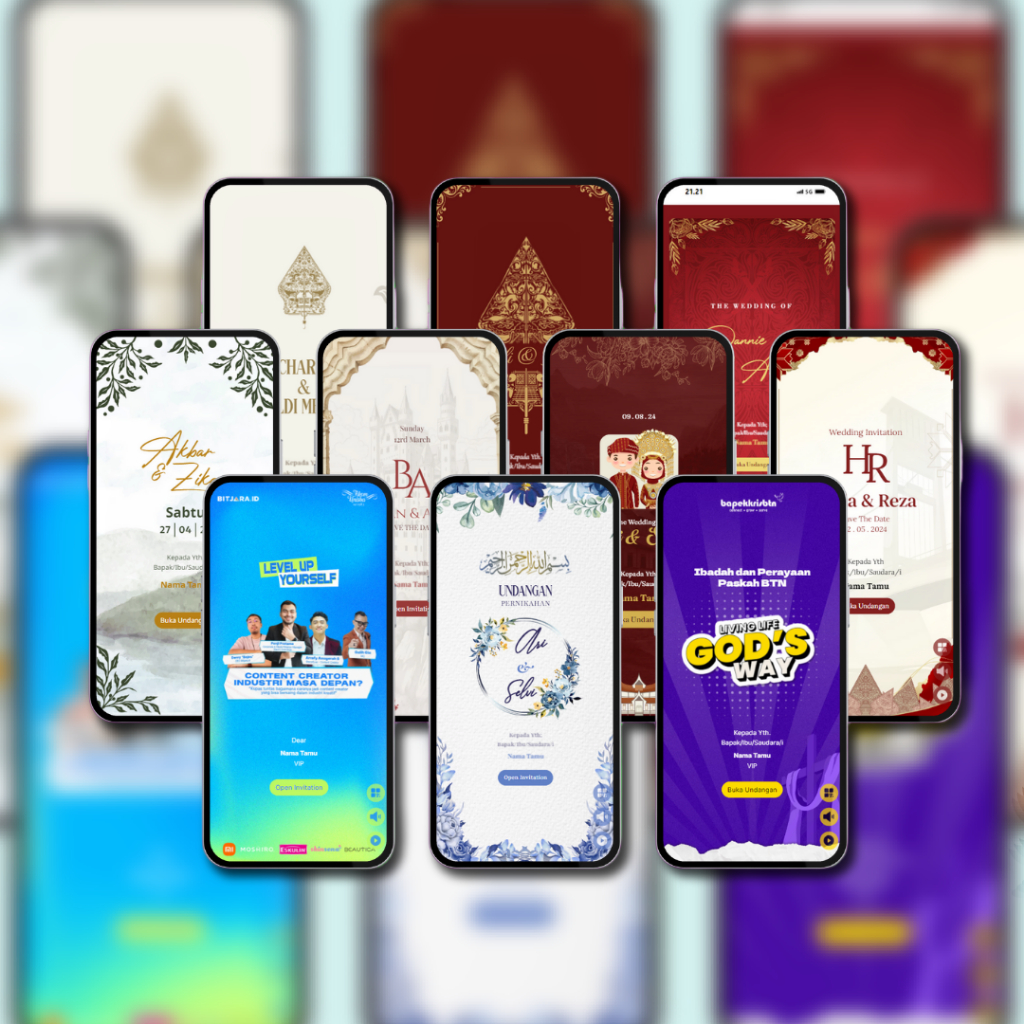 Jual UNDANGAN DIGITAL PERNIKAHAN /WEBSITE PERNIKAHAN/UNDANGAN DIGITAL ...