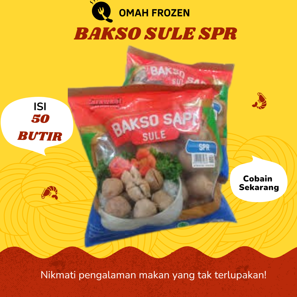 Jual BAKSO SAPI SULE KARAWACI SPR ISI 50 BUTIR 700 GR frozen food ...