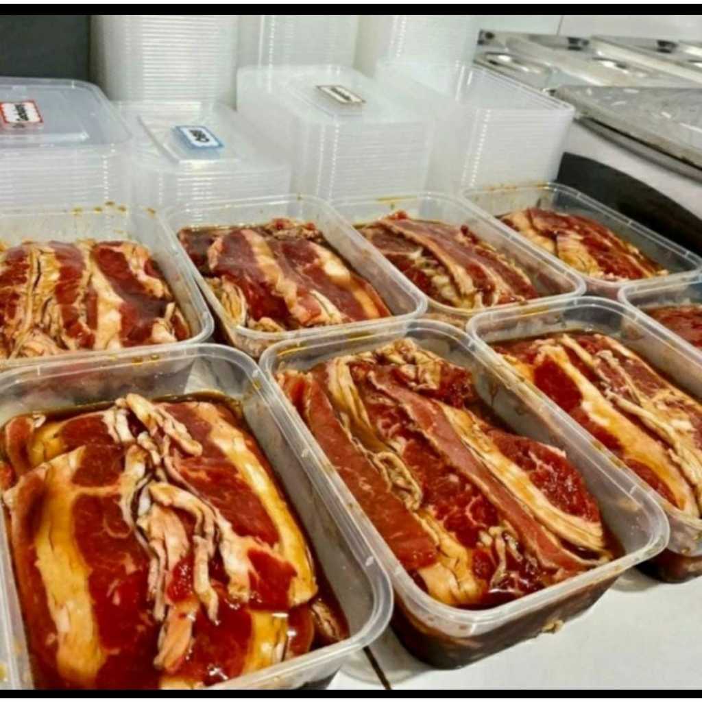 Jual Beef Slice Marinasi 250 gram / Beef Slice Marinasi Low Fat 250 ...