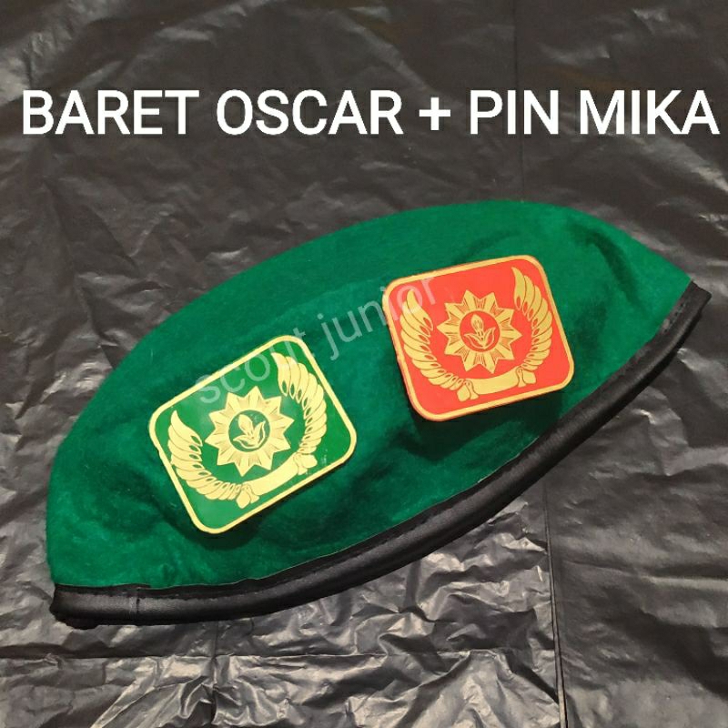 Jual BARET OSCAR + PIN MIKA SMP / MTS / SMA MUTS OSCAR ( 1 PAKET ...