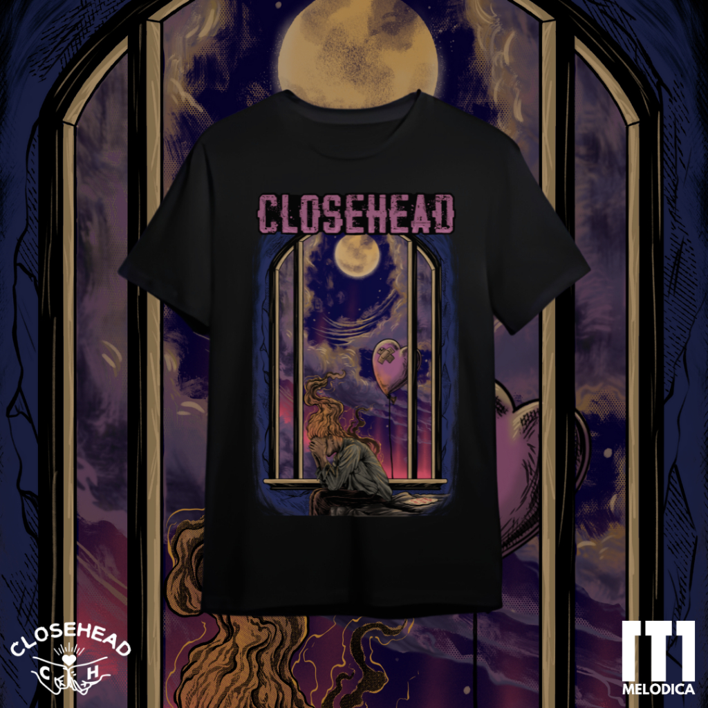 Jual CLOSEHEAD OFFICIAL MERCHANDISE - T-SHIRT - HEART OF POP (BLACK ...