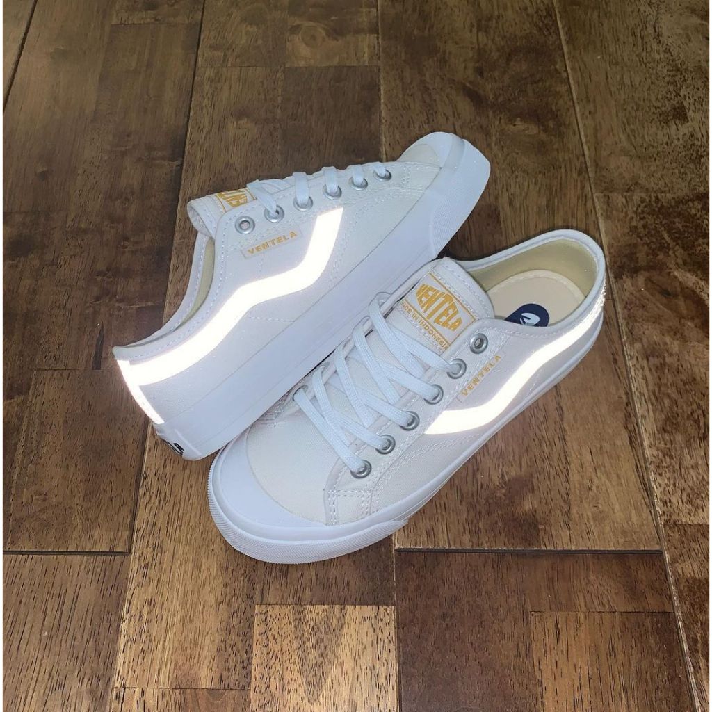 Jual Ventella new public low sepatu ventela white vantela putih ...