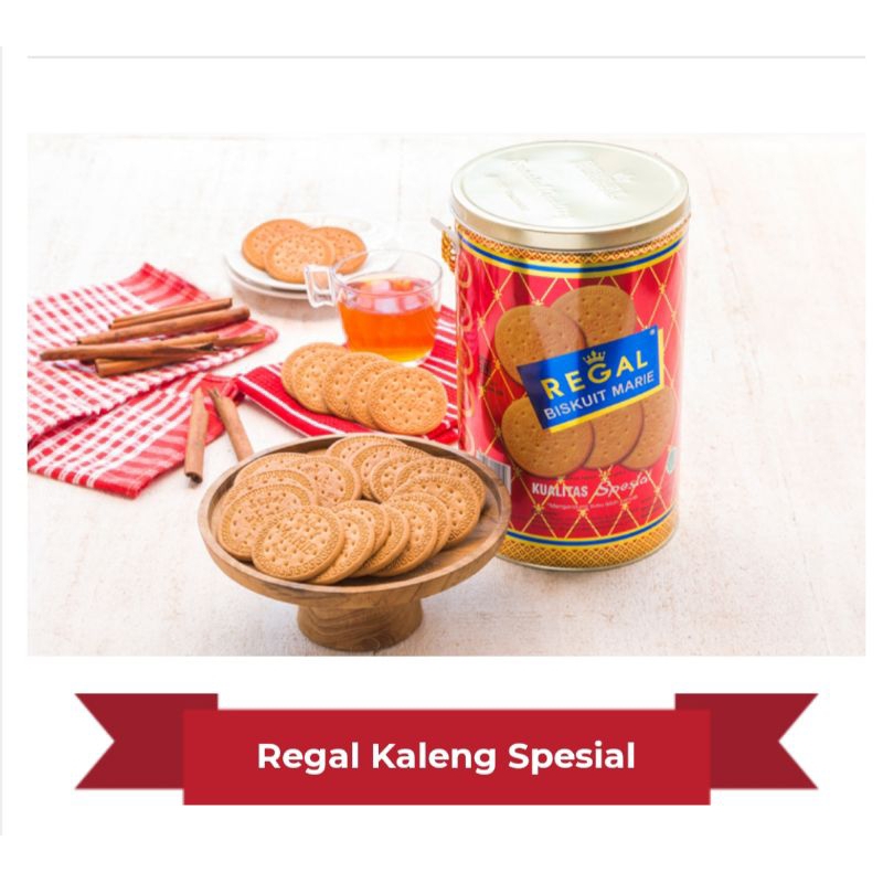 Jual REGAL MARIE SPESIAL BISCUIT KALENG 1000Gr | Shopee Indonesia