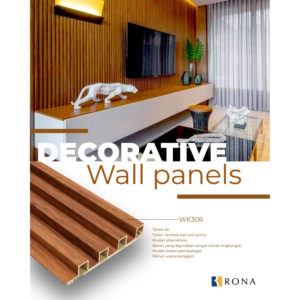 Jual wall panel wpvc dinding rona murah promo malang | Shopee Indonesia