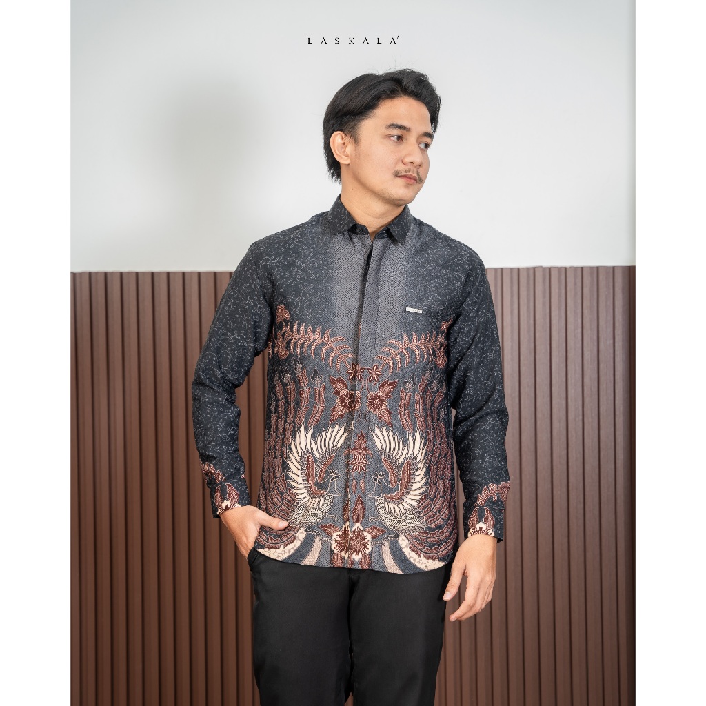 Jual Laskala Premium Batik - Wicaksana | Slimfit | Shopee Indonesia