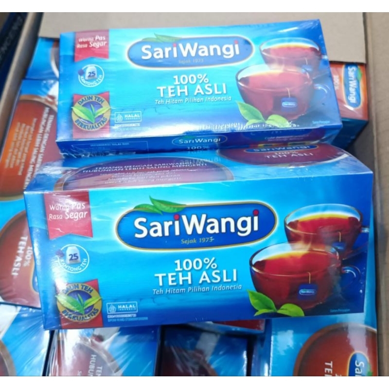 Jual SARIWANGI TEH CELUP 1 BOX ISI 25 | Shopee Indonesia