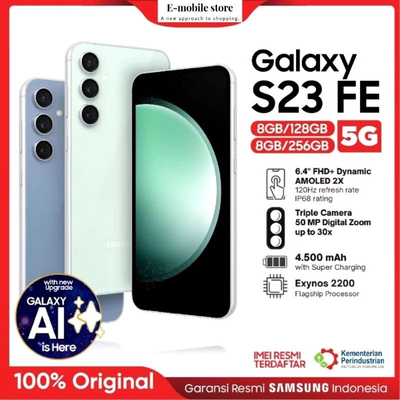 Jual Samsung Galaxy S 23FE 8 128 GB Garansi Resmi SEIN | Shopee Indonesia