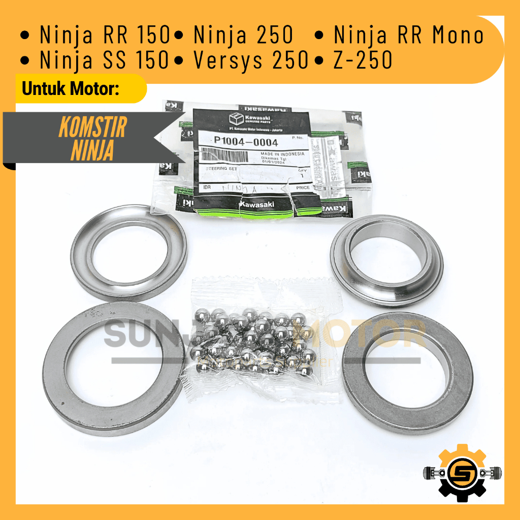 Jual Comstir Laher Original Kawasaki Komstir Ninja 150R RR OId Ninja 250 RR New Z250 Versys ...