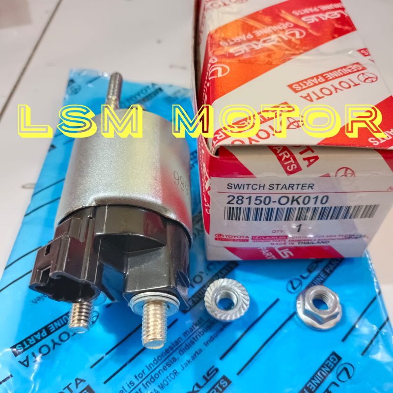 Jual solenoid switch dinamo starter Innova inova lama bensin kijang ...