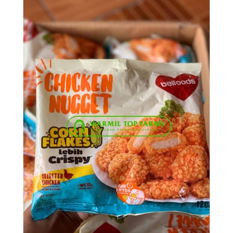Jual Belfoods Chicken Nugget Corn Flakes Lebih Crispy | Shopee Indonesia