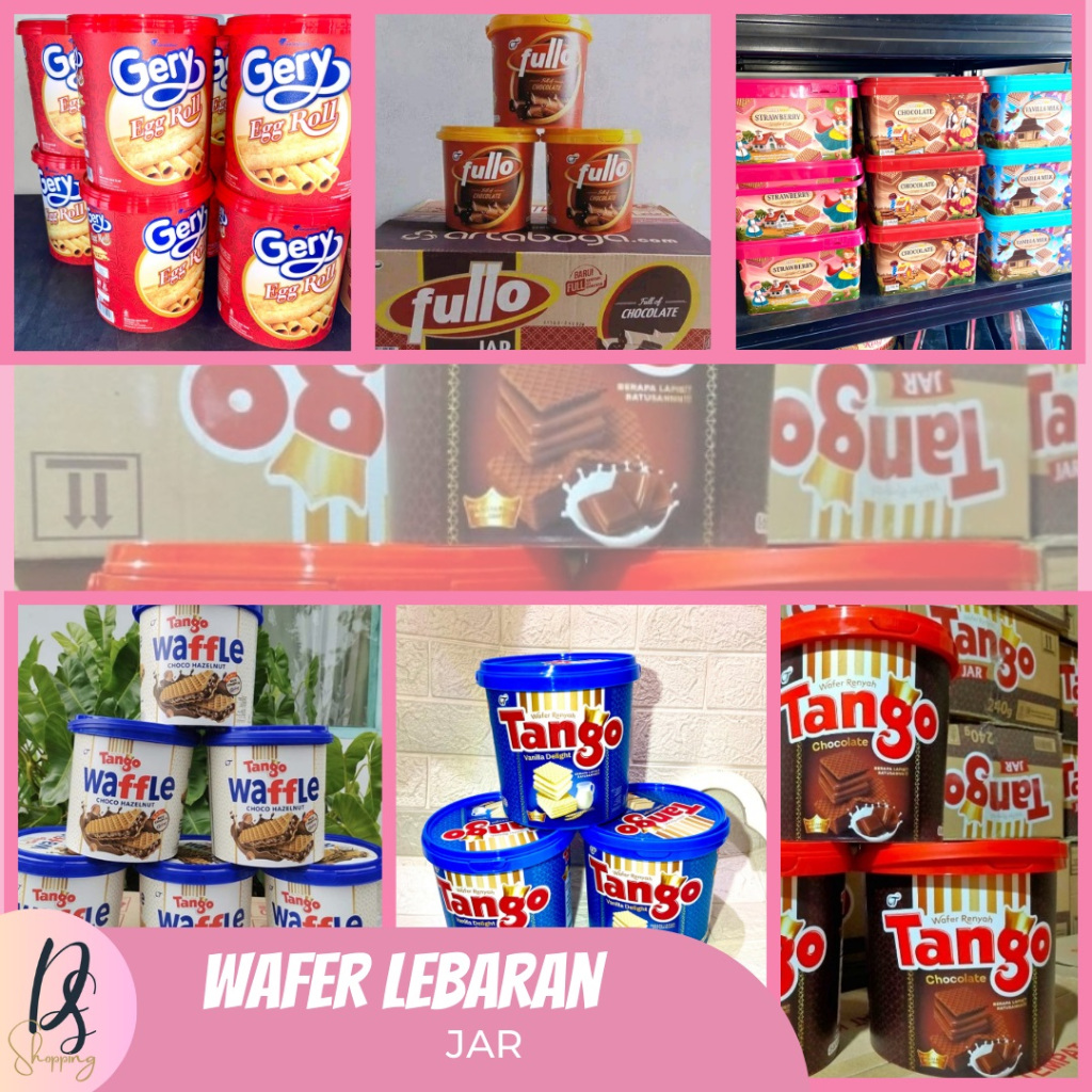 Jual WAFER LEBARAN JAR / TANGO WAFFLE / WAFFER FULLO / WAFER TANGO ...