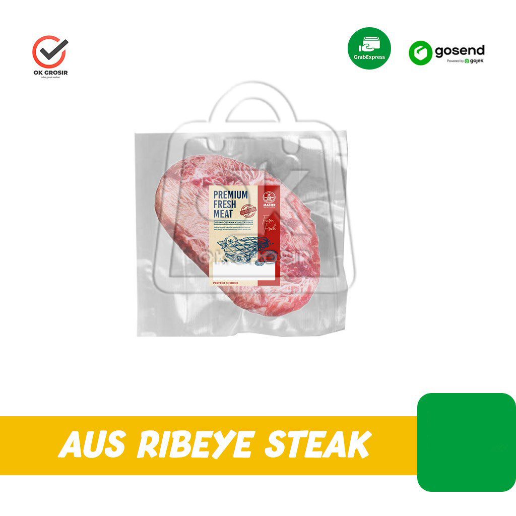 Jual Beef Ribeye Meltique Steak AUS / Daging Sapi Rib-eye 170gr (KHUSUS ...
