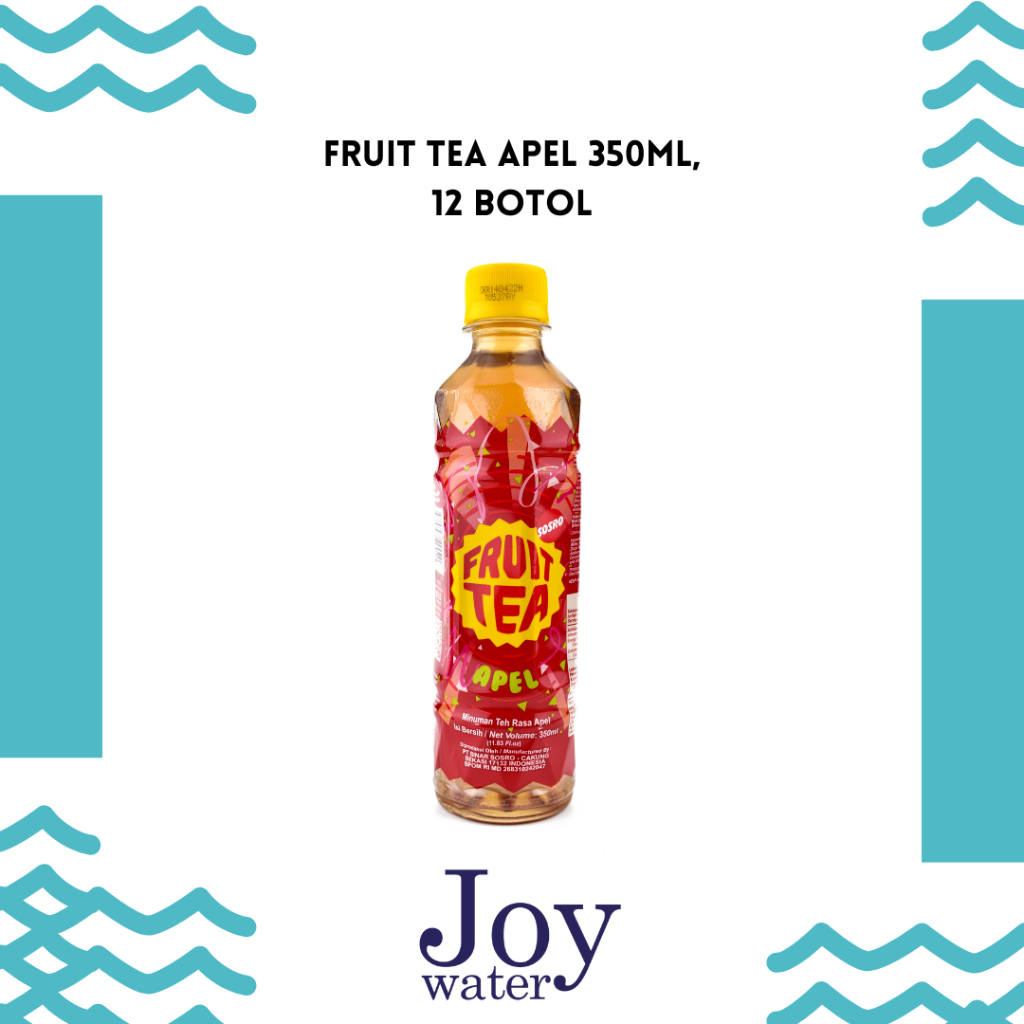 Jual Fruit Tea Botol 350ml Minuman Teh Buah per Dus Karton isi 12 ...