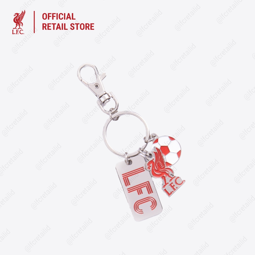 Jual Liverpool FC Charm Keyring - Official LFC Accessories Gantungan ...