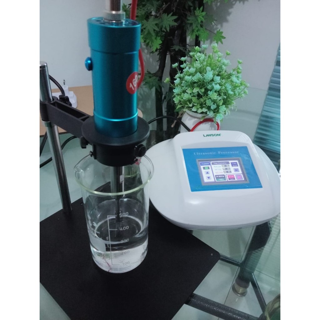 Jual Ultrasonic Homogenizer Processor Sonicator Lawson UP-250S | Shopee ...