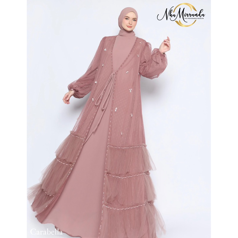 Jual Gamis Tule Carabella Original By Nha Mirranda | Shopee Indonesia