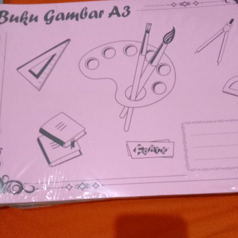 Jual BUKU GAMBAR FORTE A3 8LEMBAR | Shopee Indonesia