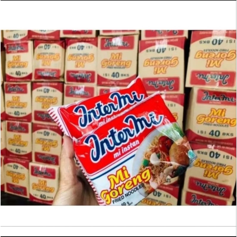 Jual [1 dus] Intermie goreng murah isi 40pcs | Shopee Indonesia